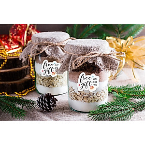 WHING Just for You Stickers Labels Small Business Online Shop Owners Order Packages Thank You Handmade Stickers, Irregular Shape Present Label for Business Gift Bags and Retailers, 500pcs