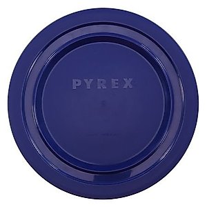 Pyrex 7404-PC 4.5 Quart Blue MIXING BOWL Replacement Food Storage Lid - Made in the USA