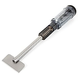 Powerbuilt 648501 Wide Blade Gasket Scraper Silver