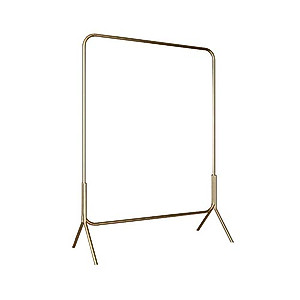 XYYXDD Iron Art Clothes Rail,Simplicity Vertical Clothing Rack Home Open Dress Jacket Display Stand Horizontal Bar Outdoor Suspension Hanging Rail/160 * 120Cm