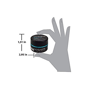 VOGARTE Hair Styling Aqua Wax for Men, Strong Hold & Shiny Finish, 3.52 oz