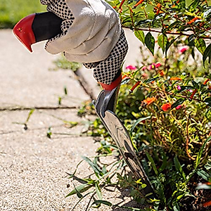 Radius Garden 10211, Ergonomic Aluminum Hand Weeder, Red