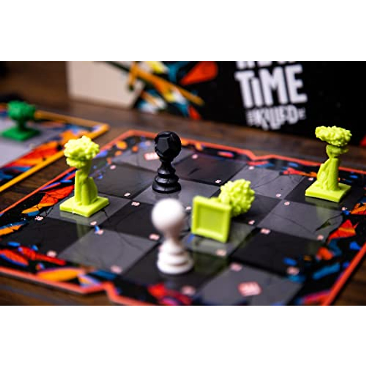 That Time You Killed Me Board Game - A Unique Narrative Game of Time Travel and Rivalry! Sci-Fi Strategy Game for Kids and Adults, Ages 14+, 2 Players, 15-30 Minute Playtime, Made by Pandasaurus Games