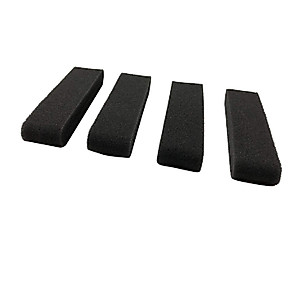 ENGINERUN GX31 GX22 Air Filter (PACK of 4) Element Air Cleaner Compatible With Honda FG100 Tiller GX 22 GX 31 UMK422 UMK431 Engines Replaces OEM 17211-ZM3-000 17211ZM3000