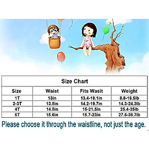 JackLoveBriefs Potty Training Pants for Boys Girls Toddlers,6 Packs Learning Designs Training Underwear Pants(2T) Orange