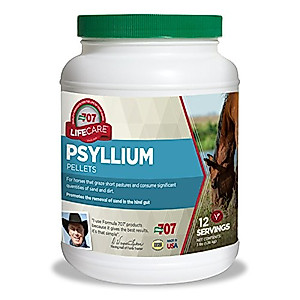 Formula 707 Psyllium Pellets Equine Supplement (3lb Jar - 12 Day Supply)