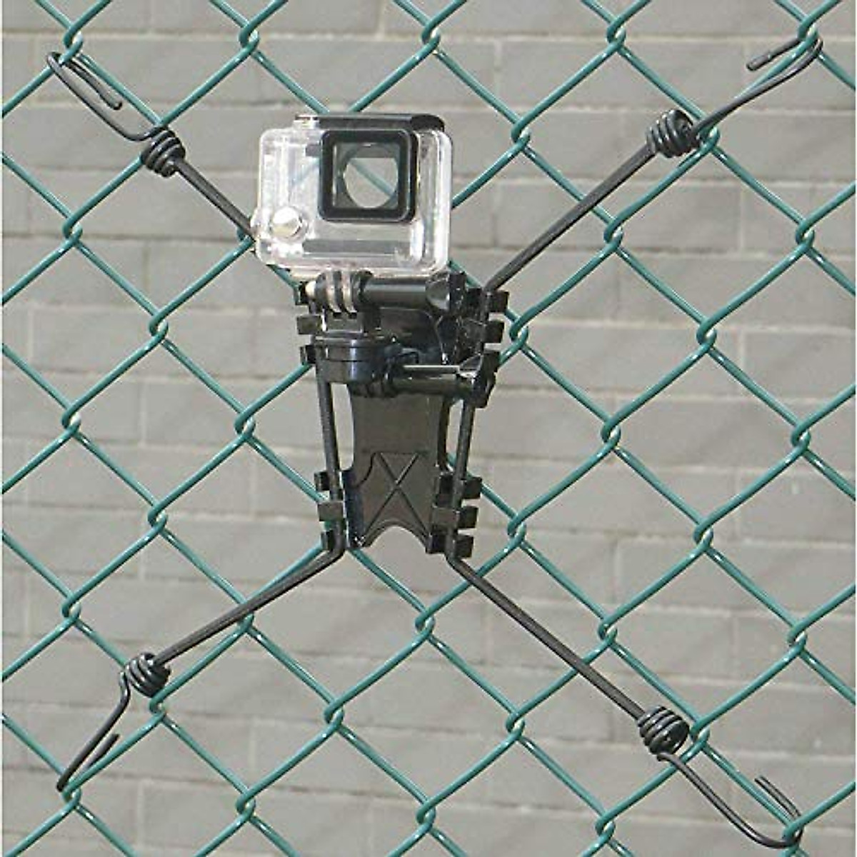 Pmsanzay 3 in 1 Universal Action Camera Backstop Chain Link Fence Mount for Action Camera/Digital Camera/Smartphone-Ideal Backstop Camera Mount for Recording Baseball,Softball and Tennis Games
