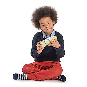 Tender Leaf Toys - Educational Twisting Toy - My First Baby Wooden Puzzle Game - Early Learning to Develop Strategic Thinking and Fine Motor Skills for Children 18M+ (Twisting Cubes)