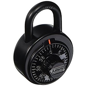 ABUS 78/50 KC 2-Inch Locker Dial Combination Padlock, Black
