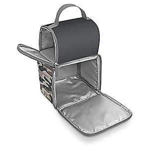 THERMOS Tween Dual Lunch Box, Gray Camo