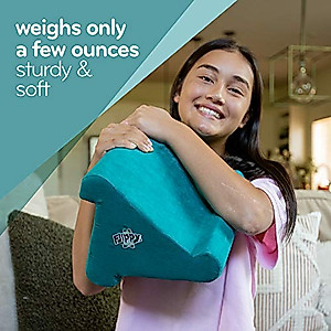 Flippy Tablet Pillow Stand and Tablet Holder for Lap, Desk and Bed, Multi-Angle with Storage