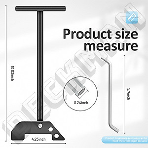 Garbage Disposer Unjamming Wrench, Unjamming Wrench, To Dislodge Jams or Clutter From Above The Sink, Compatible With Moen Waste King InSinkErator Garbage Disposals - Garbage Disposal Wrench Tool