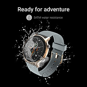 NoiseFit Active Smartwatch for Android and iPhone Fitness Tracker Fitness smartwatch Heart Rate Monitor for Men and Women- Zesty Grey