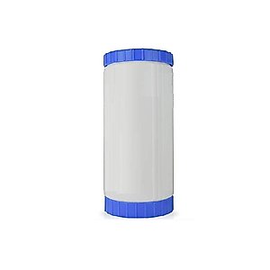 4.5" x 10" Whole House Refillable Water Filter Cartridge - GAC Catalytic Carbon + Birm + KDF 85: Removes Iron, Manganese, Hydrogen Sulfide - Rotten Egg Smell - Compatible with 10" Big blue Housing