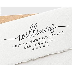 Return Address Stamp, Custom Address Stamp, Self Ink Return Address Stamp, Custom Rubber Stamp, Self Inking Stamp
