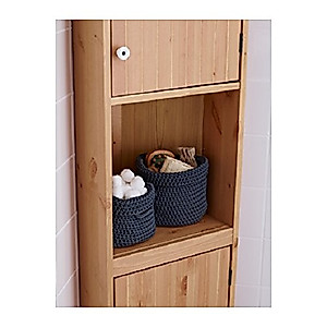 NORDRANA Basket, set of 2, gray