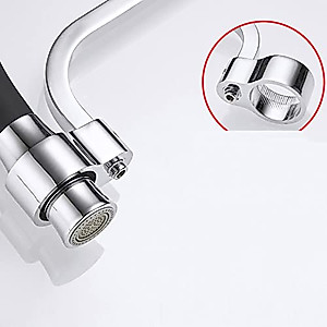 3 Way Kitchen Faucet for Filter Water System, Kitchen Taps Brass Swivel Kitchen Sink Filter Tap