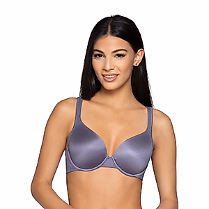 Vanity Fair Women's Body Shine Full Coverage Underwire Bra 75298, Rare Blue, 38B