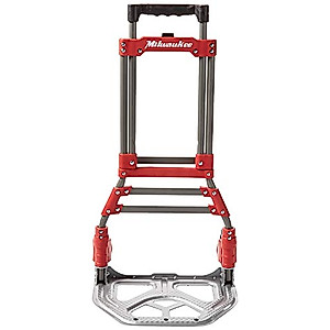Milwaukee 73777 Fold up Hand Truck, No Size, Red, 5 Count
