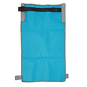 Dpofirs Toddler AirplaneFootrest for Kids, Portable Toddler Travel Bed, Leg Rest for Kids to Lie Down and Sleep On Long Flights, Airplane Seat Extenderfor Baby for Airplane Seat (Sky Blue)