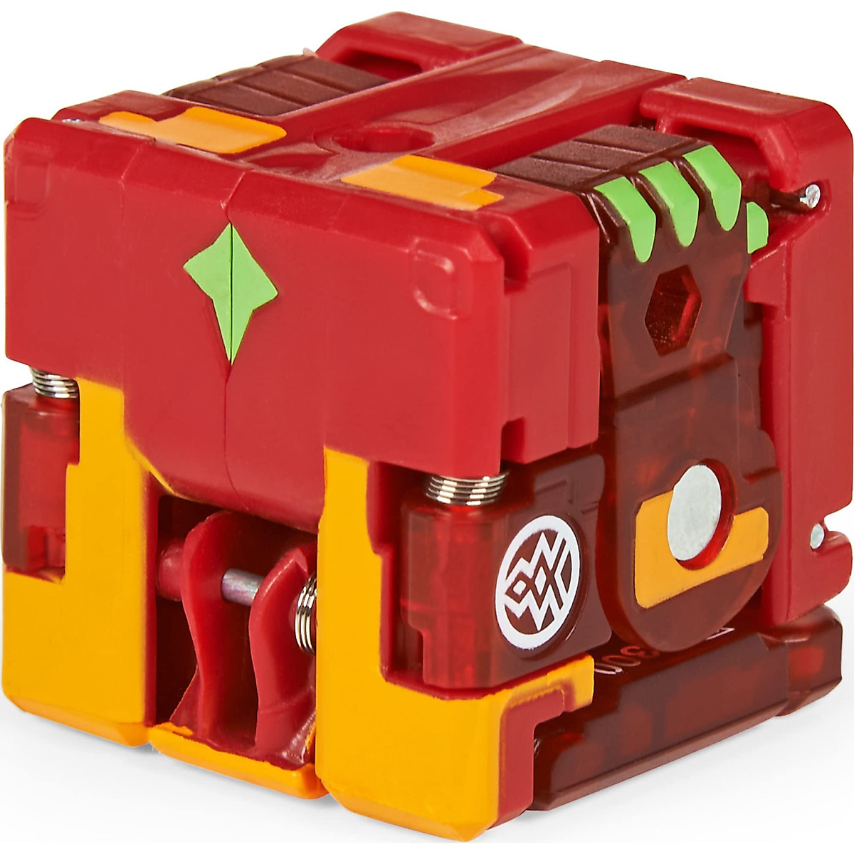 Bakugan Geogan Rising 2021 Pyrus Titan King Geogan Collectible Action Figure and Trading Cards