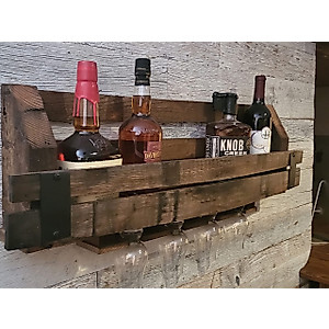 Whiskey Stave Shelf