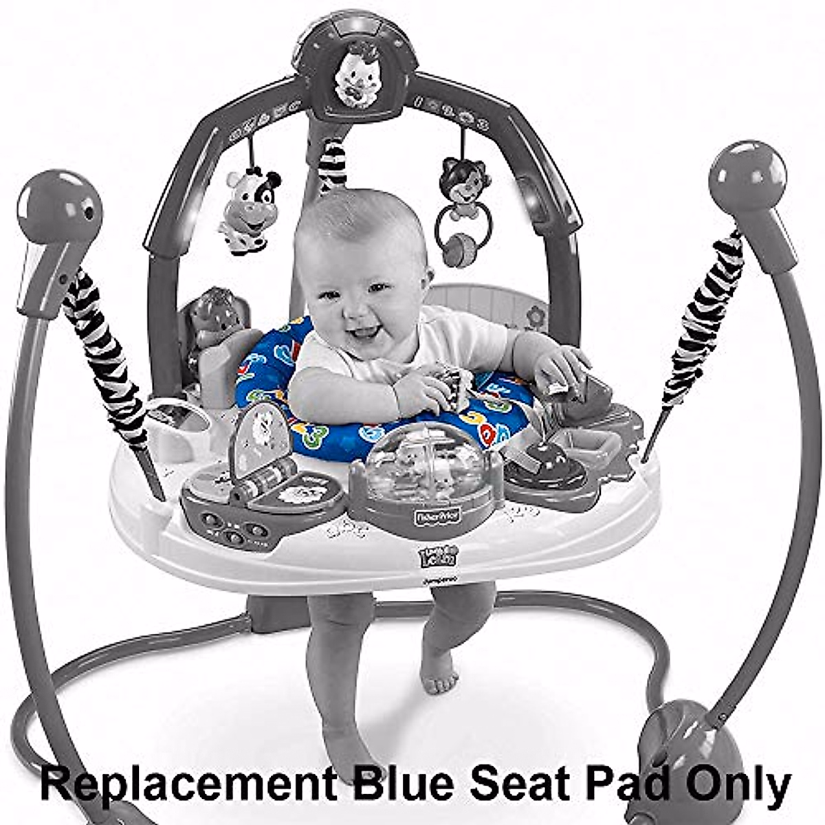Replacement Part for Fisher-Price Jumperoo - M8930 ~ Laugh & Learn Jumperoo ~ Replacement Blue Seat Pad