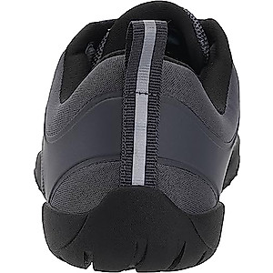 WHITIN Men's Trail Running Shoes Barefoot Minimalist Zero Drop Size Cross Training Walking Fitness Lightweight Outdoor Hiking Dark Grey 45