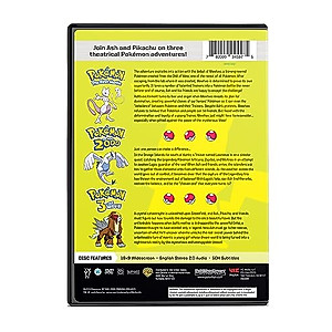 Pokemon Movies 1-3 (Standard Edition) (DVD)