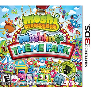 Moshi Monsters Moshlings Theme Park - Nintendo 3DS
