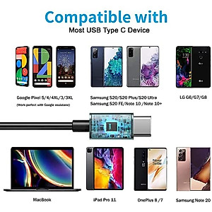 USB C Headphone, Type C Earbuds Earphones with Microphone Control, in-Ear HiFi Stereo Wired Earbuds for Samsung S22 S21, Galaxy Z Flip 4 3 Tab S8, iPad Pro, Pixel 7, OnePlus and Most Android Phone