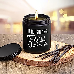 Birthday Gifts for Dad Men from Daughter Son Unique Gifts for Boyfriend Relaxing Gifts for Daddy Unique Scented Candle Gifts for Dad Men Him from Wife