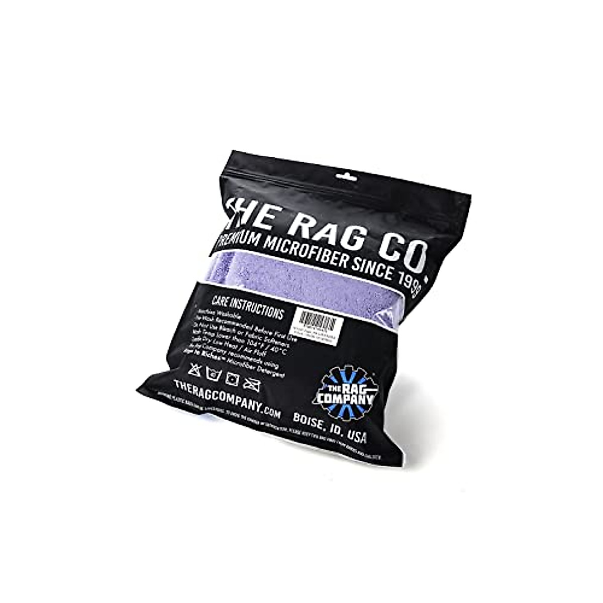 The Rag Company - Eagle Edgeless 350 (5-Pack) Professional Korean 70/30 Blend Super Plush Microfiber Detailing Towels, 350GSM, 16in x 16in, Lavender