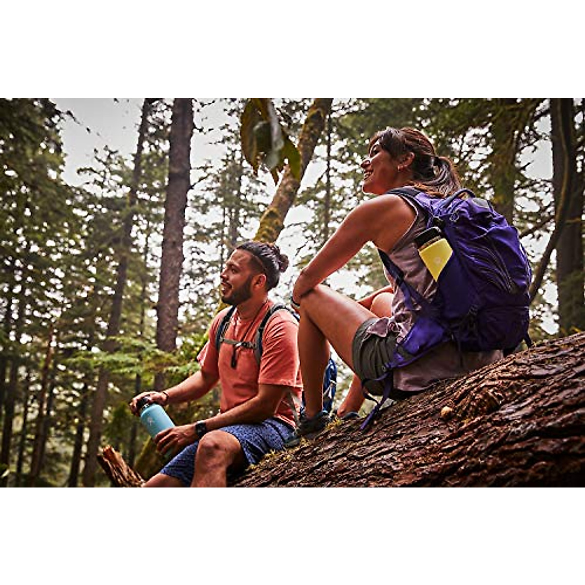 Hydro Flask Wide Mouth Straw Lid - Stainless Steel Reusable Water Bottle - Vacuum Insulated, Dishwasher Safe, BPA-Free, Non-Toxic