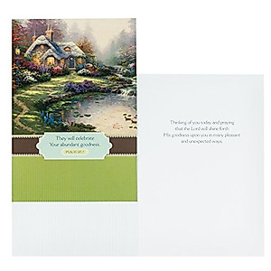 DaySpring - Inspirational Boxed Cards - Thomas Kinkade - Thinking of You - Cottage - 51729,Multi