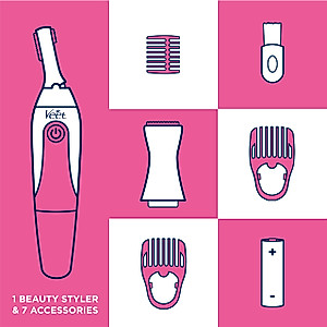 Veet Sensitive Precision Beauty Styler Expert, 1-Pack for Women's Personal Grooming