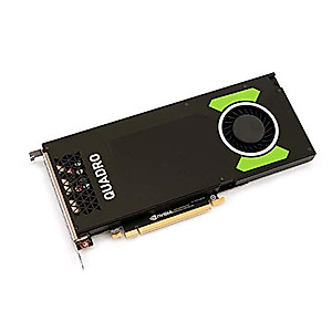 PNY Technologies Nvidia Quadro P4000 - The World's Most Powerful Single Slot Professional Graphics Card (VCQP4000-BLK) (Renewed)
