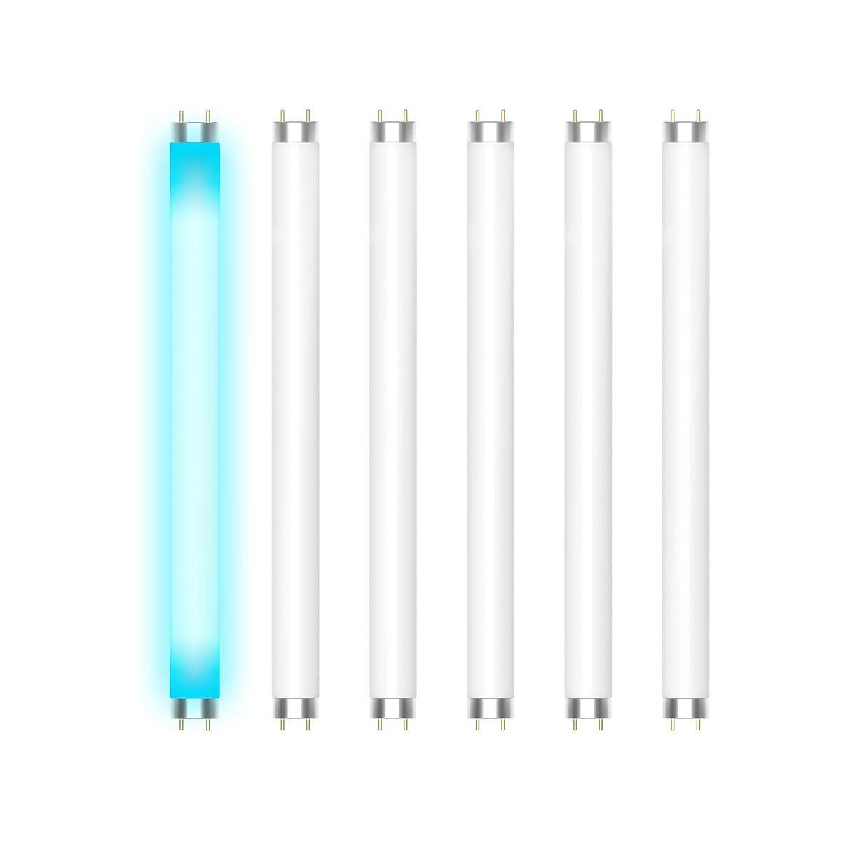 Shootingstar 6 Pack FSL BL T8 F10W Bug Zapper Replacement Bulb for 20W Bug Zapper, 13 Inch 10 Watt Light Bulb Compatible with Aspectek, Liba and Other 20W Mosquito Zapper Lamp