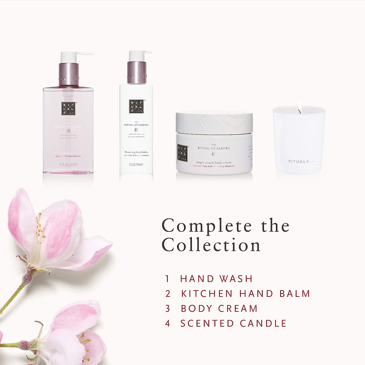 RITUALS The Ritual of Sakura Hand Lotion, Hand Wash and Refill Set