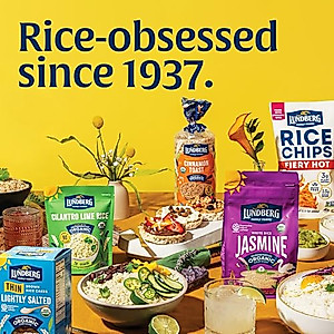 Lundberg Jasmine Rice, Regenerative Organic Certified – Non-Sticky, Aromatic Long-Grain White Rice, Responsibly Grown in California, 32 Oz