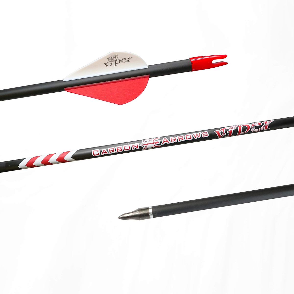 Hunting Archery Carbon Arrow 400 Spine with 2.5″ Vanes Removable Tips for Compound Bow &Recurve Bow (30 Inch)
