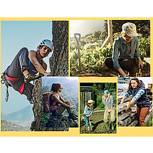 AKARMY Womens Cargo Pants with Pockets Outdoor Casual Ripstop Camo Military Combat Construction Work Pants