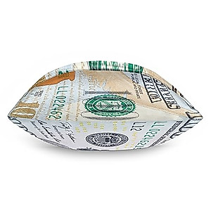 Satin Pillowcase for Hair and Skin Money 100 Dollar Bill Silk Pillowcase Soft Satin Cooling Pillow Covers No Zipper with Envelope Closure Standard Size 20 × 26inch 1 Pcs