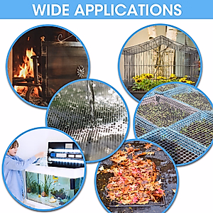 4PACK 20 Gauge Stainless Steel Mesh, with Mesh Size 0.035" x 0.035", Made of 304 Stainless Steel (0.98ft. X 0.68ft.)