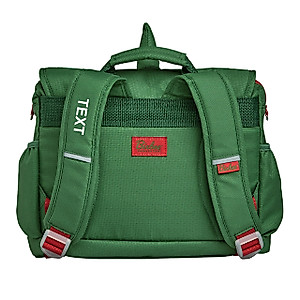 Bixbee Kids Backpack, Dinosaur Backpack for Boys & Girls, Water Resistant Backpack with Pockets, Durable Zippers & Easy Carry Design - Perfect Size Children's Bookbag for School