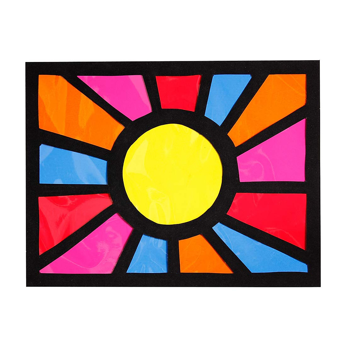 Hygloss Products-78548 Cello Sheets - Great for Arts, Crafts, DIY Projects, Classroom Activities, Gift Wrapping And More, 8.5 by 11 Inches, 8 Colors (6 Each) 48 Pack