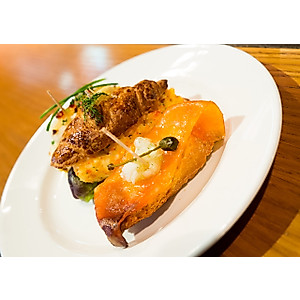 Makerstep 1000 Wooden Toothpicks Ornate Handle in Toothpicks Holder Container 2 Packs of 500, Good for Party, Cleaning Teeth, Appetizer.