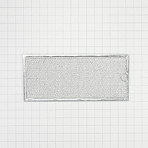 Whirlpool 6802A Microwave Grease Filter, 1 Count (Pack of 1), Grey