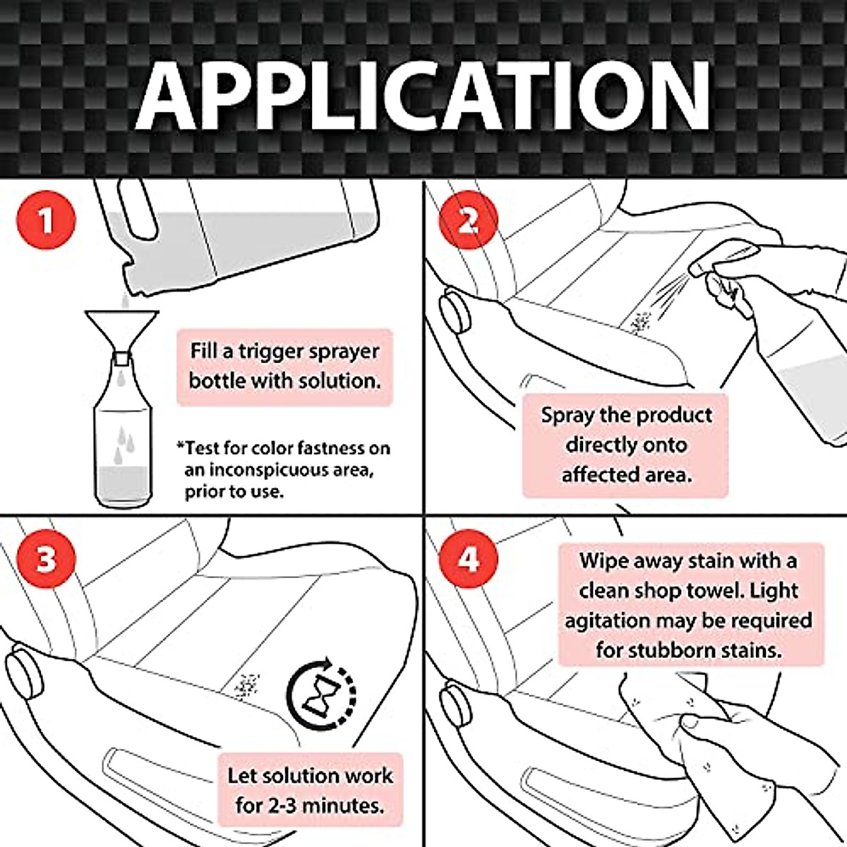 Malco OXY Carpet & Upholstery Cleaner - Stain Remover Spray for Car Interior Fabric/Cleans the Toughest Vehicle Stains/Deep Cleaning Liquid Formula / 22 Oz. (127822)