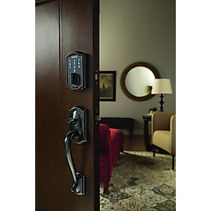Schlage FE285 716 Acc CAM RH Lower Half Handleset, Camelot Interior Trim, Aged Bronze